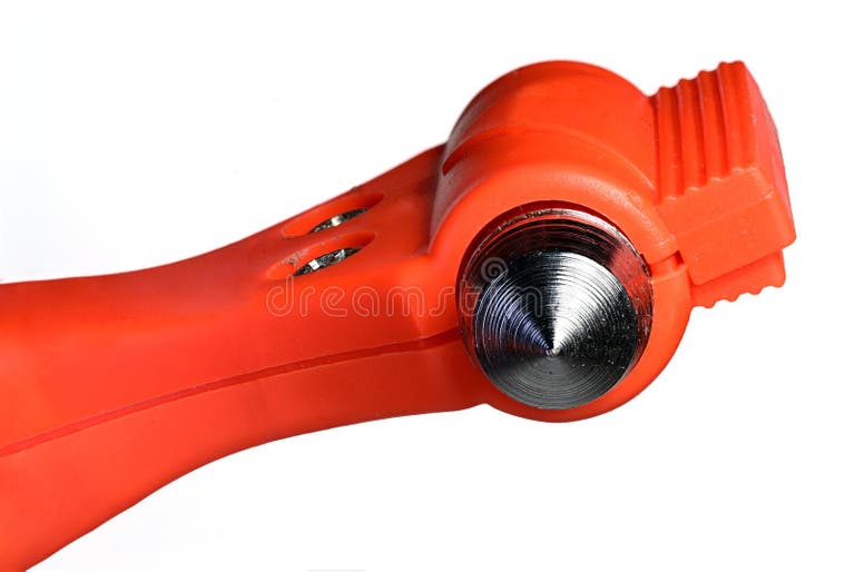 Partial View Sharp Metal Tip of Distress Hammer As Concept for ...