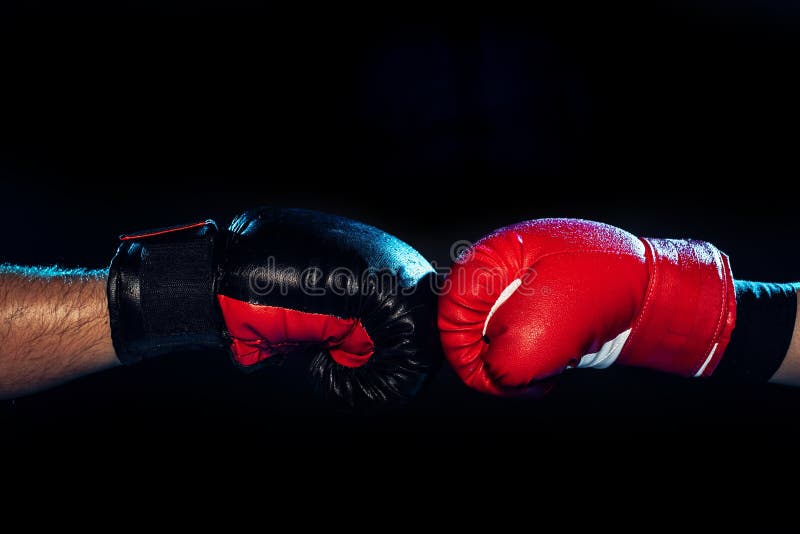 Boxing Gloves Touching Stock Photos - Free & Royalty-Free Stock Photos ...