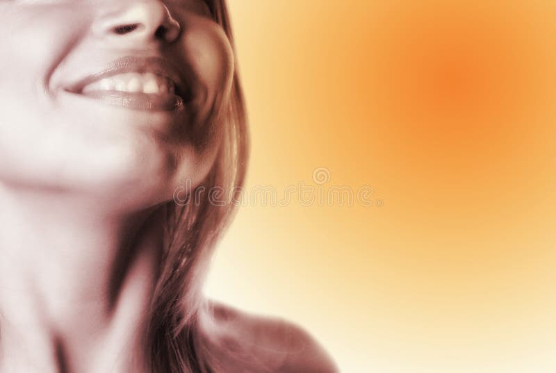 Partial woman face-10 stock photo. Image of smile, beautiful - 83442