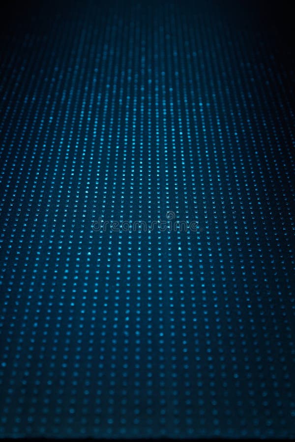 Partially Blurred and Dimmed Blue Background in White Dot Stock Image ...