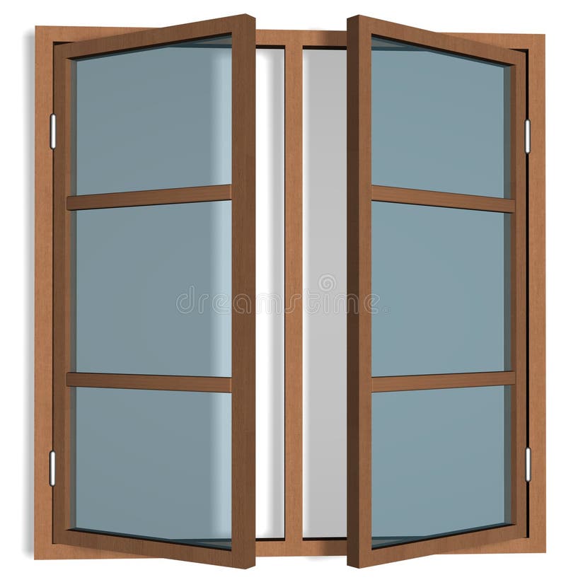 Windows stock illustration. Illustration of white, glass - 31683367