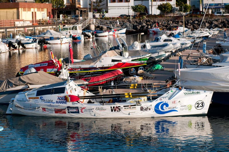 Participant of the Atlantic Rowing Race 2009 Waiti Editorial Photo ...