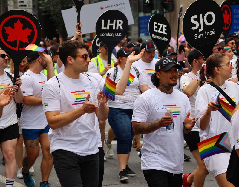Participant at the Community Day for Montreal Pride Celebrations ...