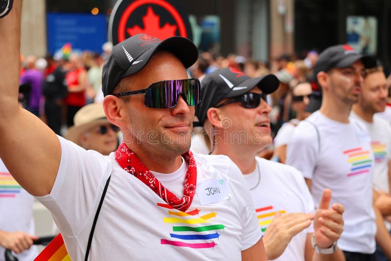 Participant at the Community Day for Montreal Pride Celebrations ...