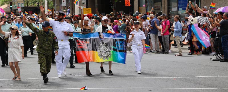 Participant at the Community Day for Montreal Pride Celebrations ...