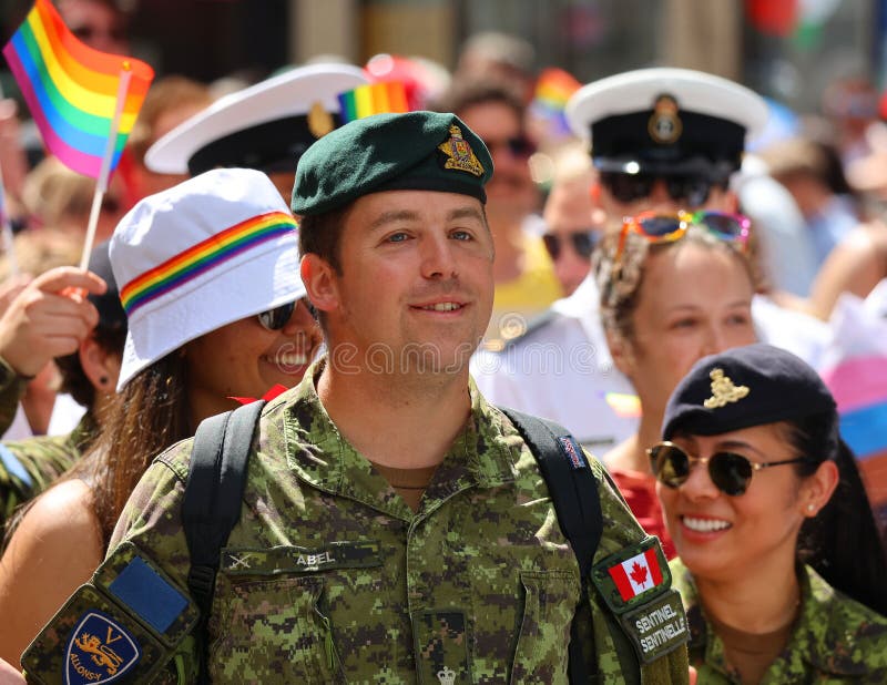 Participant at the Community Day for Montreal Pride Celebrations ...