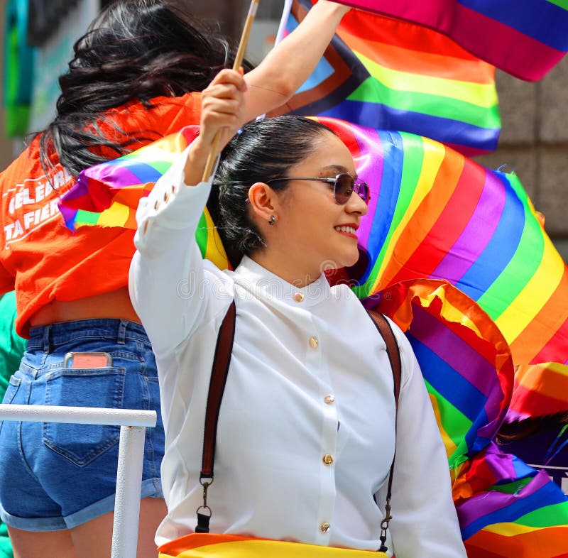 Participant at the Community Day for Montreal Pride Celebrations ...