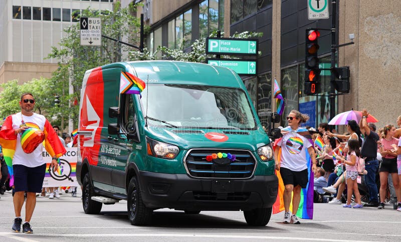 Participant at the Community Day for Montreal Pride Celebrations ...