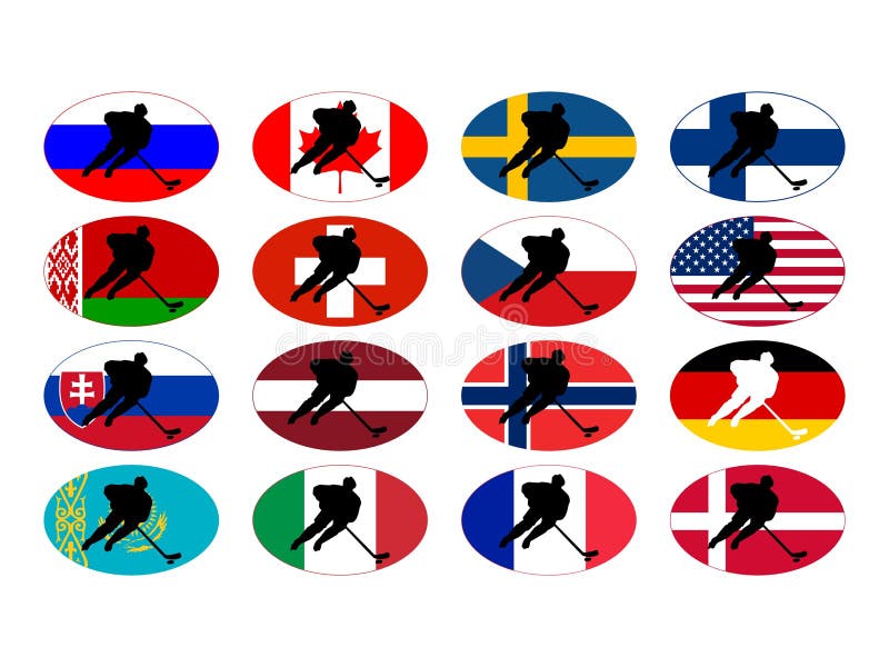 Participant of Hockey World Championship 2010 Stock Vector ...