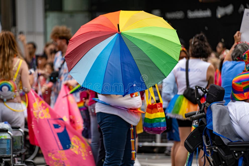 Participants at the 2024 Annual Pride Parade in Downtown Toronto ...