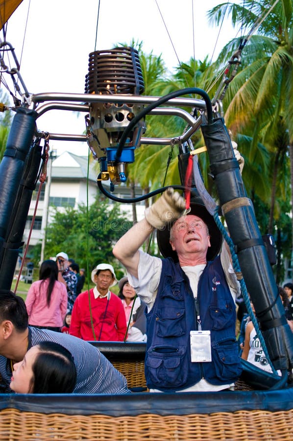 Participants Blow Up Their Balloons Editorial Stock Photo - Image of ...