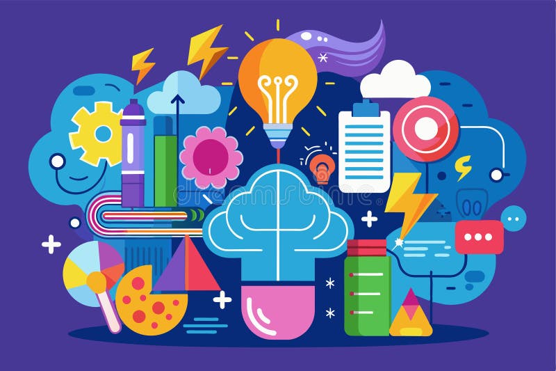 Participants Engage in a Vibrant Brainstorming Session, Using Colorful ...