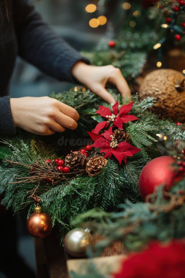 Festive Wreath Making Workshop: Crafting with Natural Materials and ...