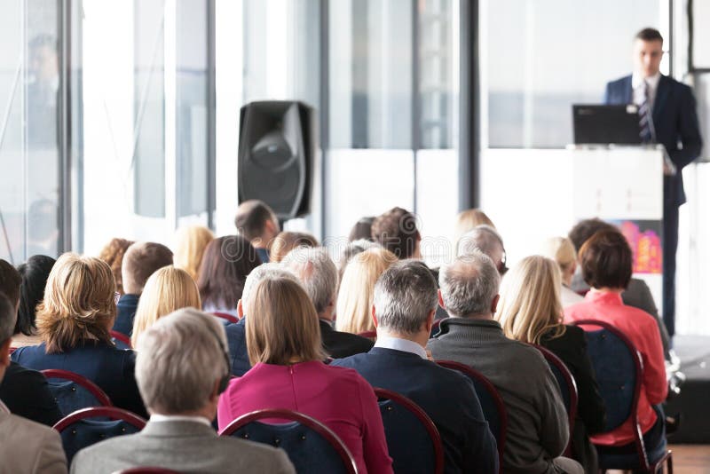 Business or Professional Conference Editorial Stock Image - Image of ...