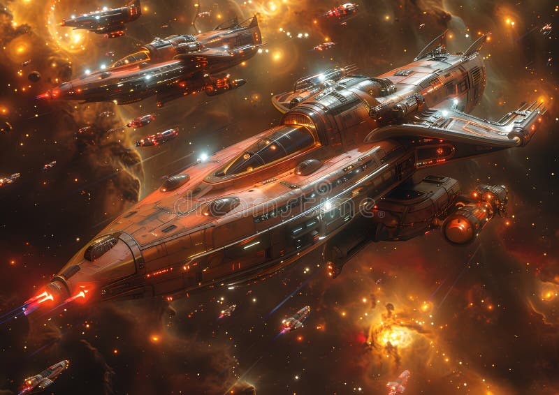 Participate in a Largescale Space Battle with Advanced Spaceships in a ...