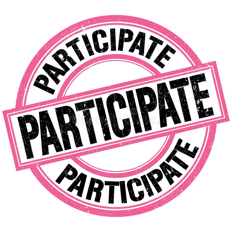 Participate Text Stock Illustrations – 1,213 Participate Text Stock ...