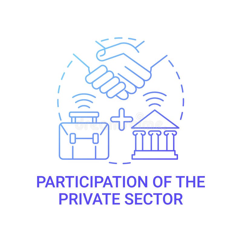 Private Sector Word Cloud Concept Stock Illustration - Illustration of ...