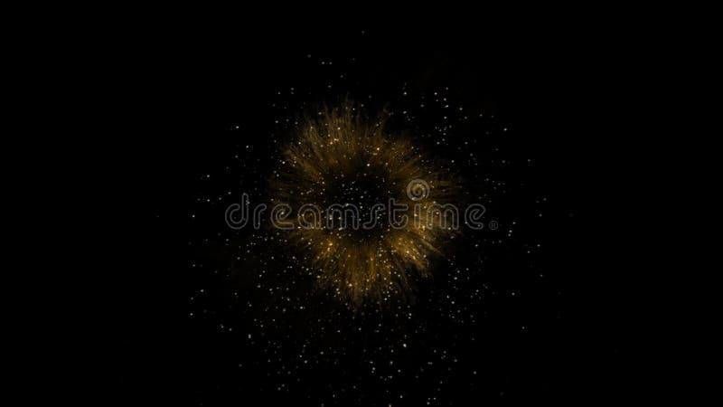 Particle Abstract Glitter Cosmic Flares on Green Screen Stock Footage ...