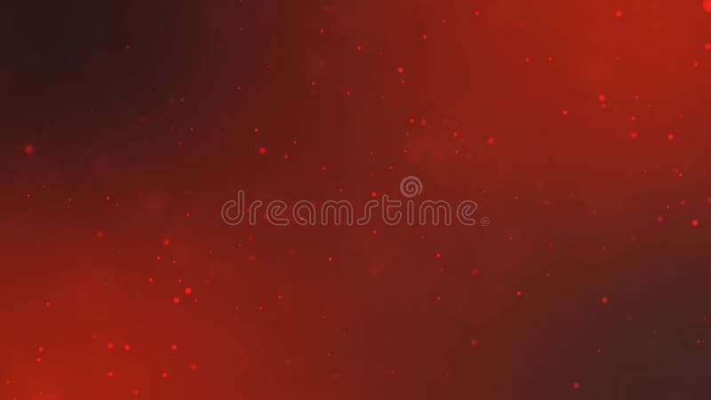 Particle Background Red Particles Technology Background Stock Footage ...
