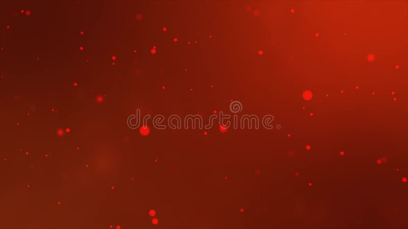 Particle Background Red Particles Technology Background Stock Video ...