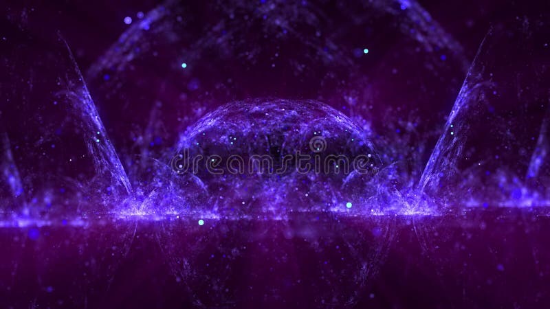 Particle bubble abstract stock video. Video of tech - 267283189