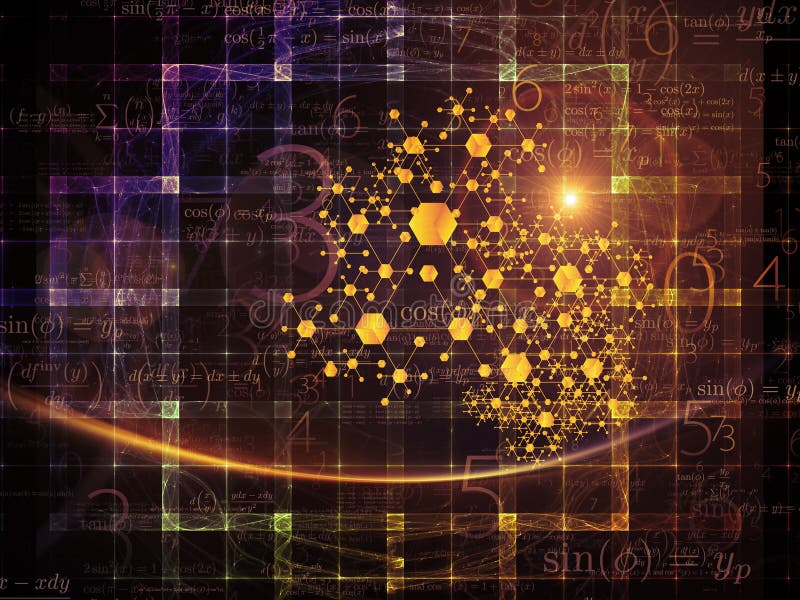 Particle Design stock illustration. Illustration of cipher - 44749654