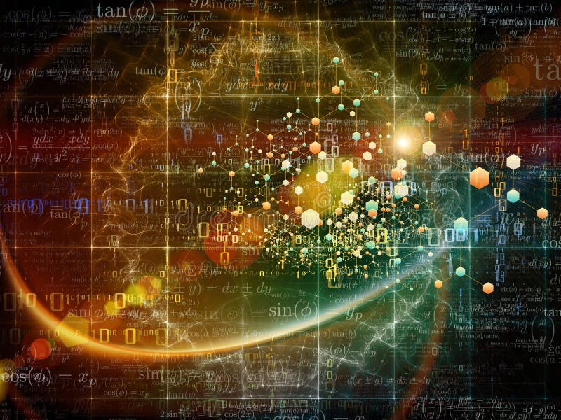 Particle Design stock illustration. Illustration of grid - 48752974