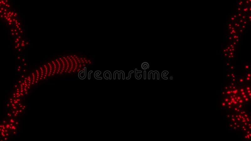 Particle Diffusion Scattering Loop Animation Motion Graphics Stock Video - Video of light ...