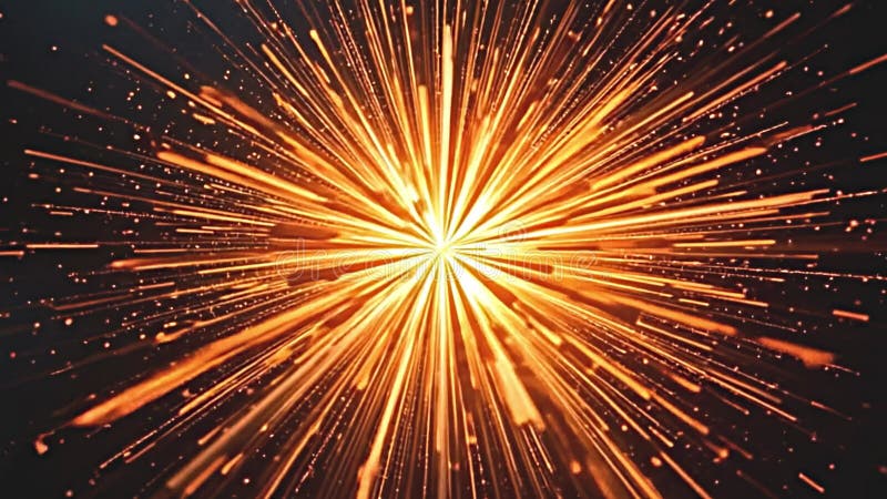 Particle Explosion Burst Effect Abstract Blast Animation with ...