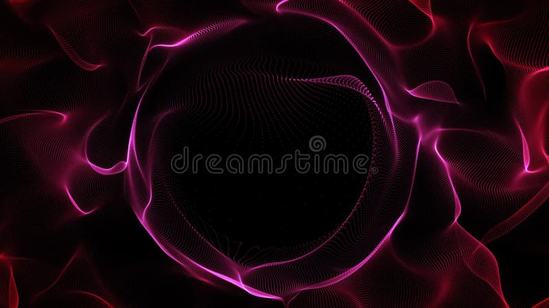 Loop Abstract Particle Logo Reveal Background, Stock Video - Video of ...