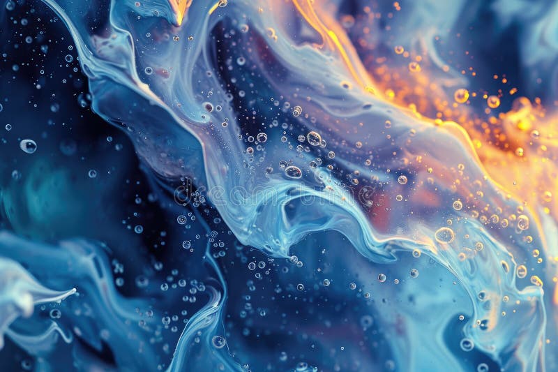 Particle-filled Abstract Art Forming a Mesmerizing Visual Spectacle ...