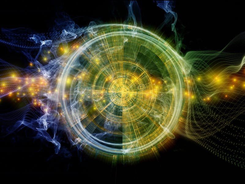 Field Generator stock illustration. Illustration of light - 168395553