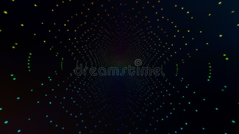 Particle Geometry Planet, Abstract Particles Background Stock ...