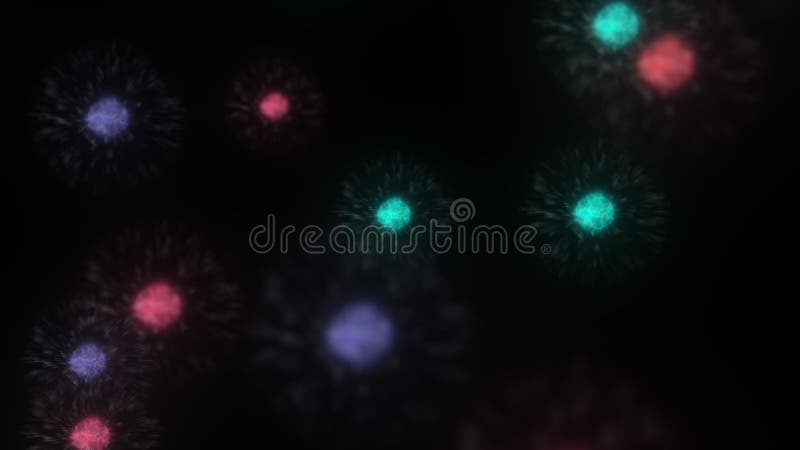 Particle, Graphic and Molecules with Colorful Light for Medical ...