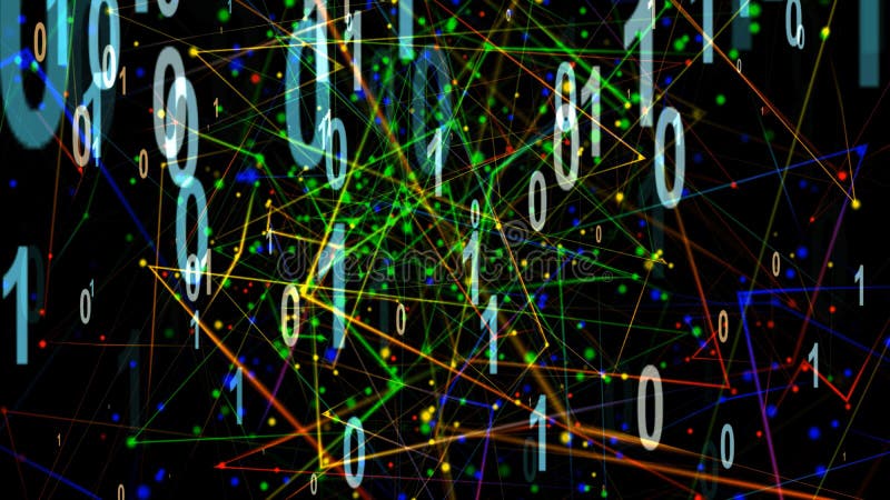 Digital Technology / Digitalization Vector Illustration â€“ Abstract ...