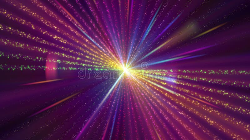 Particle Laser Light Color Ray Illustration Stock Illustration ...