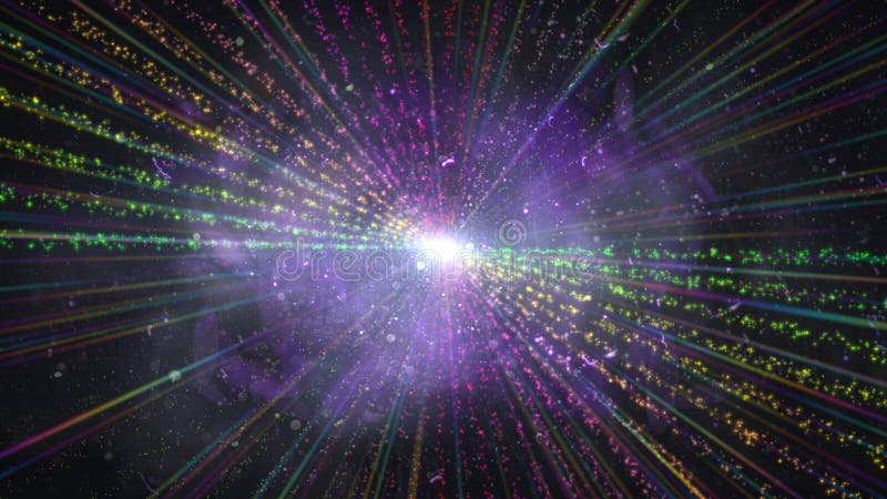 Particle Laser Light Color Ray Illustration Stock Illustration ...