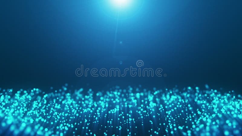 Particle Motion Background Animation Looped Stock Footage - Video of ...
