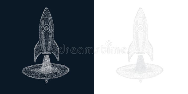 Particle Rocket Stock Illustrations – 885 Particle Rocket Stock ...