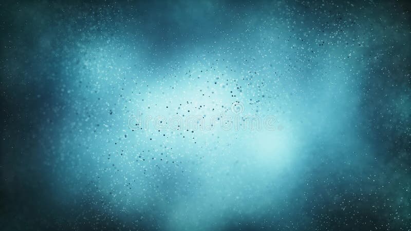 Particle Seamless Background on Blue Science Concept. 4K Stock Footage ...