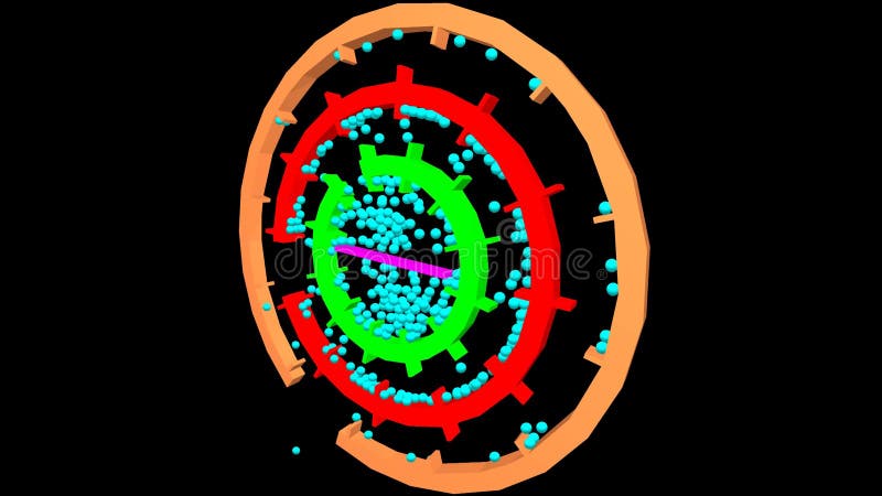 Particle Simulation Science Engineering - Spinning Disk Escape ...