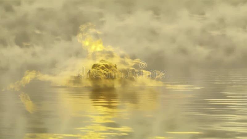 Particle of Spark on the Water Surface Stock Video - Video of nature ...