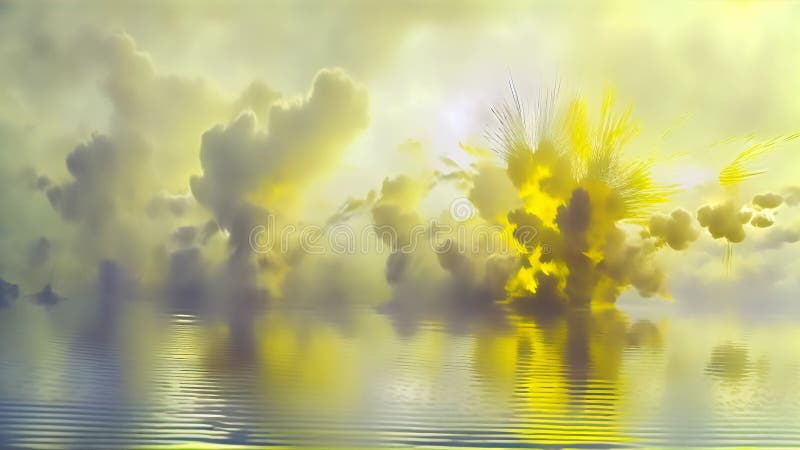 Particle of Spark on the Water Surface Stock Footage - Video of light ...