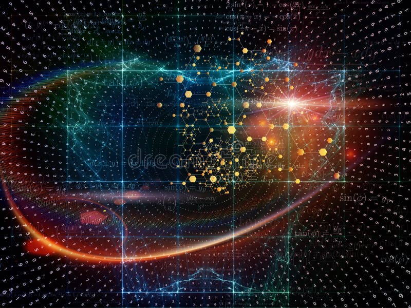Particle Technologies stock illustration. Illustration of element ...