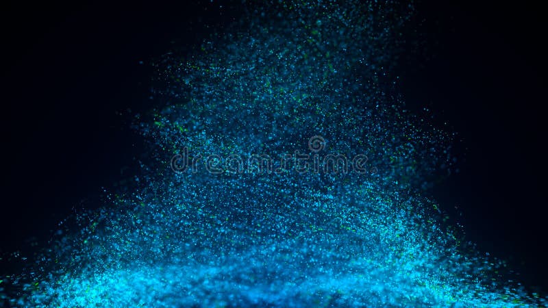 Particle Tornado, Motion Background. Abstract Background with ...