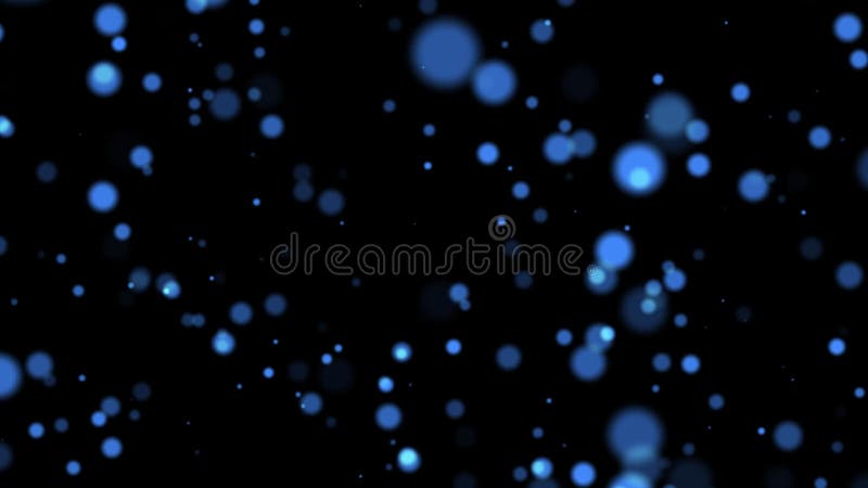 Particles with Alpha Channel Looped - Blue Stock Footage - Video of ...