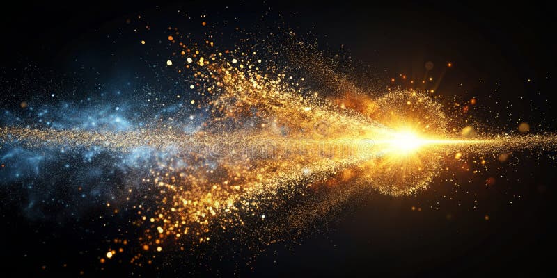 Particles Appearing and Disappearing in a Flash Highlighting the ...