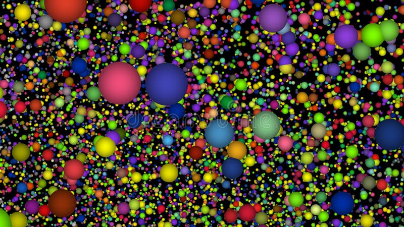 Particles Gas Abstract Background Stock Illustration - Illustration of ...