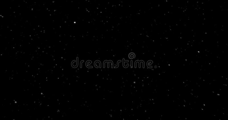 Particles Black Background. Visual Effect Overlay Stock Footage - Video ...