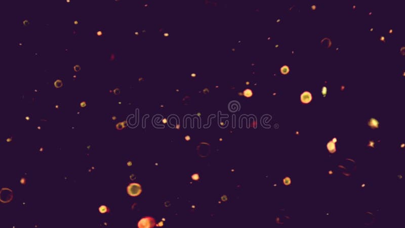 Particles Bokeh Glitter Awards Dust Abstract Background Loop Stock ...